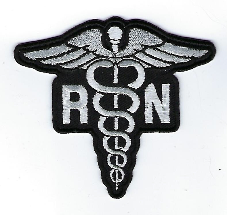 RN REGISTERED NURSE CADUCE HAT PATCH MEDICAL PIN UP MEDIC EMT US NAVY ...