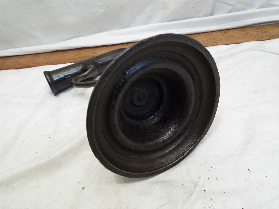 Victorian Goffering Iron Stand Holder Primitive Ornate Vanity Cast Tool ...