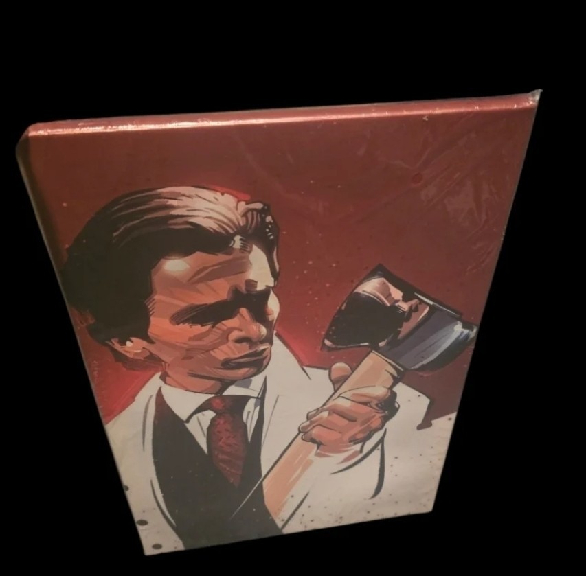 American Psycho Canvas Wall Art – Patrick Bateman with Axe | eBay
