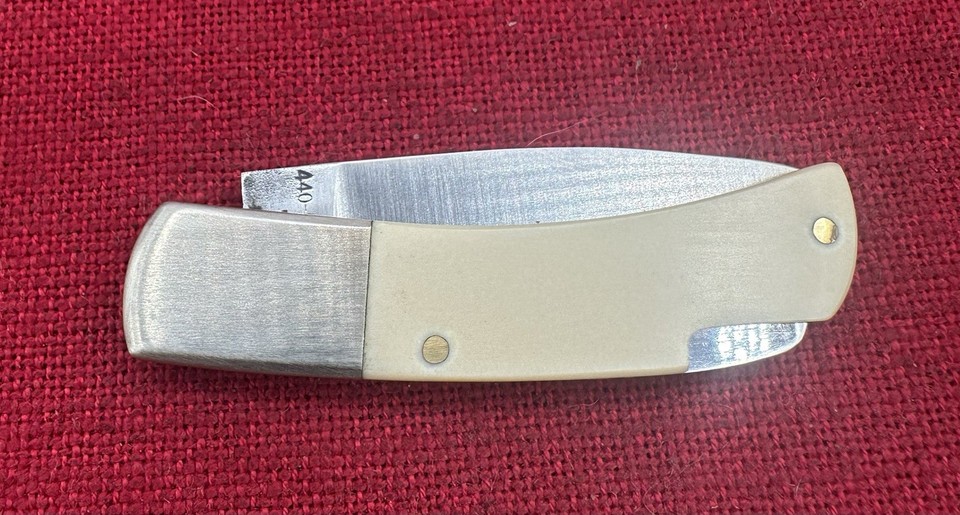 Vintage American Valor Miami USA Knife Japan 440 Stainless Steel ...