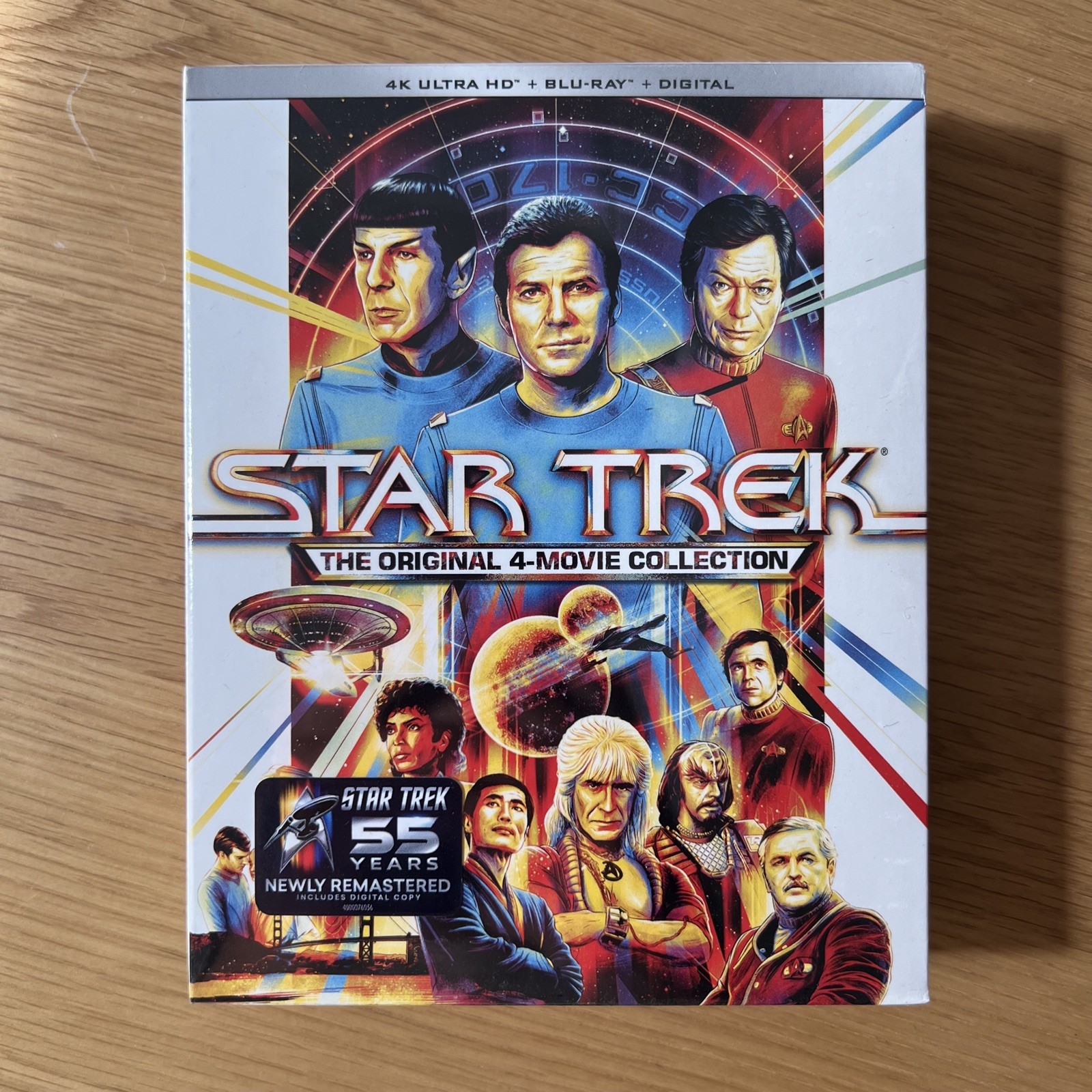 Star Trek: The Original 4-Movie Collection [New 4K UHD Blu-ray ...