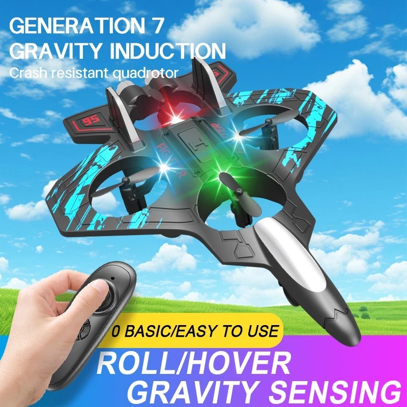 RC Glider Plane 2.4G Remote Control Stunt Foam Jet Drone 360° Flip W ...