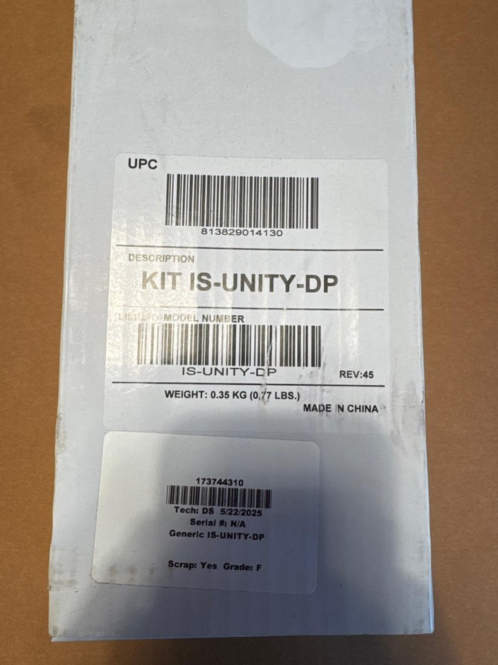 Liebert Communications Network Card KIT IS-UNITY-DP | eBay