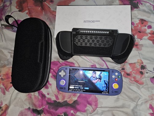 Retroid Pocket 5 - Purple Complete In Box With Grip And Case | eBay