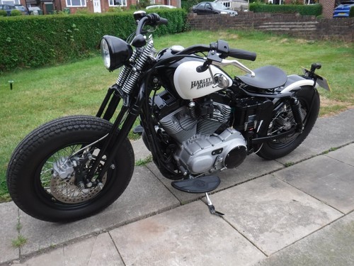 Harley davidson sportster 883 bobber,may take old yank in p/ex | eBay UK