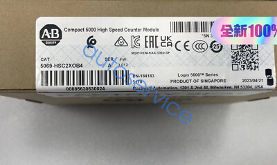 New 5069-HSC2XOB4 CompactLogix High Speed Counter Module By Fedex or ...