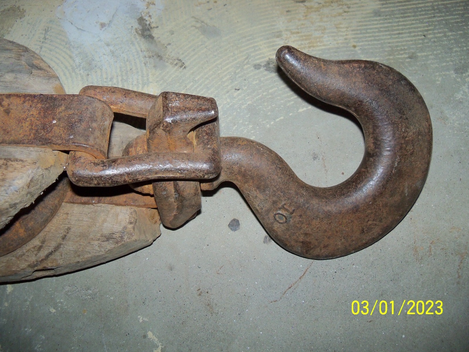 Big Old Antique Snatch Block Pulley / 21 1/2 LB. | eBay