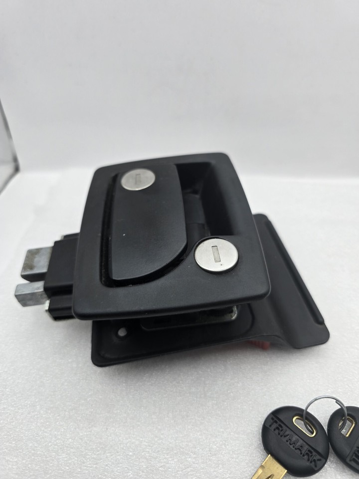 Trimark RV, Motorhome Exterior Door Paddle Lock w/ Deadbolt & Keys | eBay