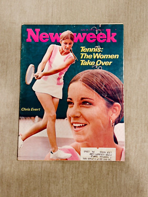Newsweek Magazine June 26 1972 Chris Evert Tennis : The Women Take Over ...