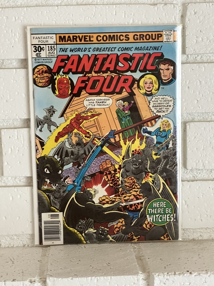Fantastic Four #185 Marvel Comics 1977 1st App. Nicholas Scratch ...