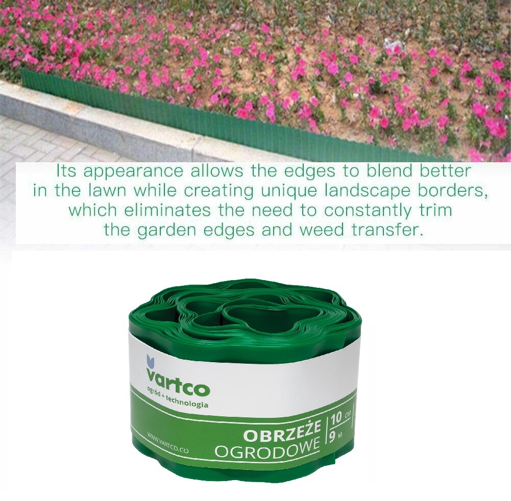 Flexible Garden Lawn Grass Edging Border Fence Panel Plant Wall ...