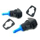 2Pcs Front Windshield Wiper Washer Hood Jet Sprayer Nozzle For Jeep ...