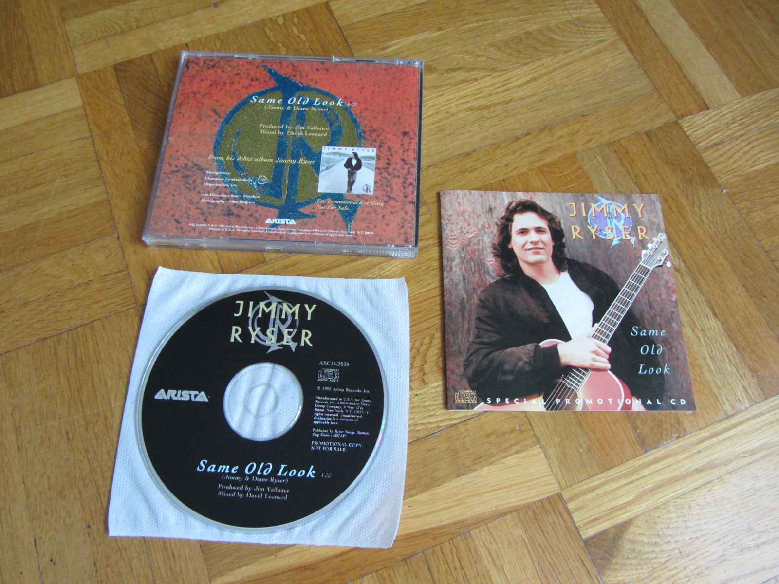 JIMMY RYSER Same Old Look 1990 USA Promo CD single aor | eBay