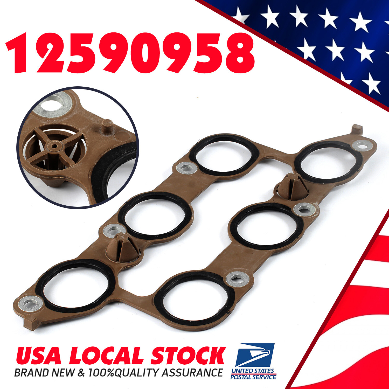 High quality Upper Engine Oil Pan Gasket 12590958 For GMC Acadia 2014 ...