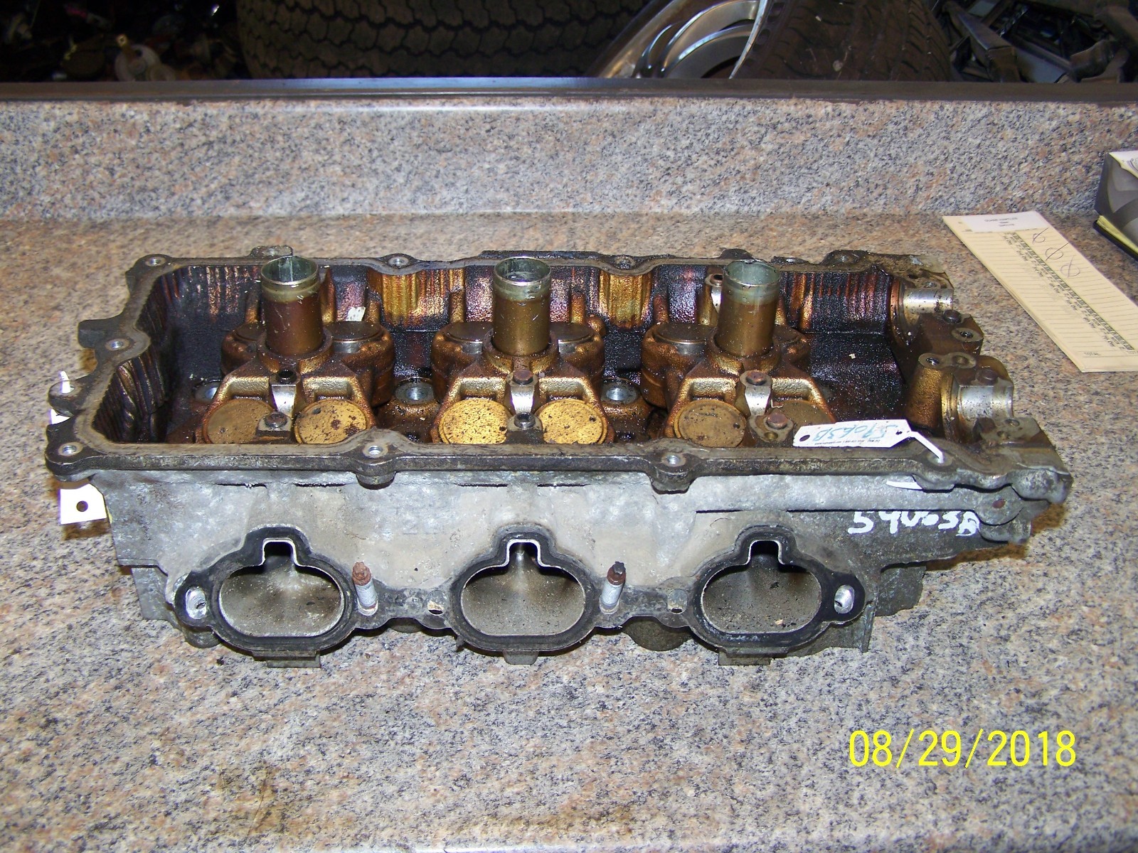 2000 2001 NISSAN MAXIMA INFINITY I30 RIGHT REAR Cylinder Head 3.0L DOHC ...