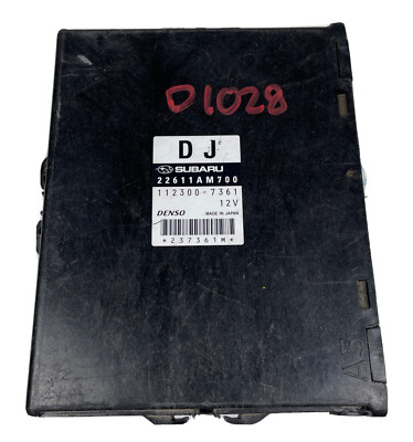 2008-2009 Subaru Impreza Engine Computer ECU PCM ECM OEM 22611AM700 | eBay