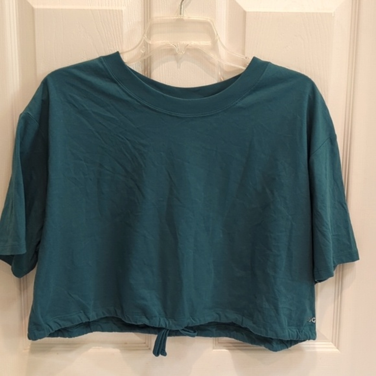 DSG Twitch & Allison Women's 100% Cotton Boxy Teal C… - Gem