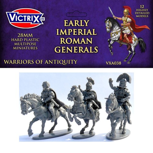 Victrix Early Imperial Roman Mounted Generals Antiquity Wargaming ...