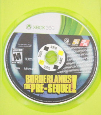 Borderlands The Pre-Sequel Xbox 360 Video Game Call of Duty Black Ops ...