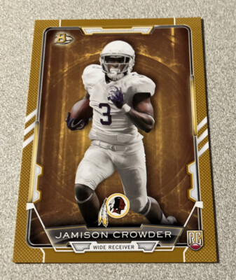 2015 Bowman RC Gold #86 Jamison Crowder Redskins /399 | eBay