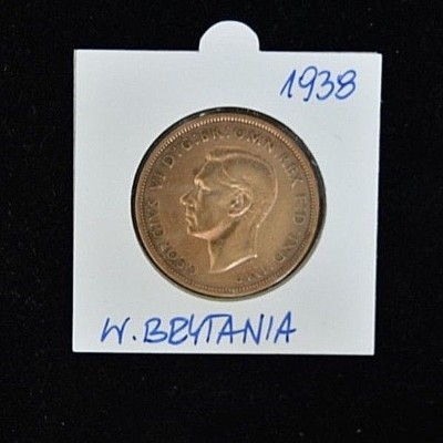 1938 Georgivs VI One Penny - Copper - Extremely Fine Condition | eBay