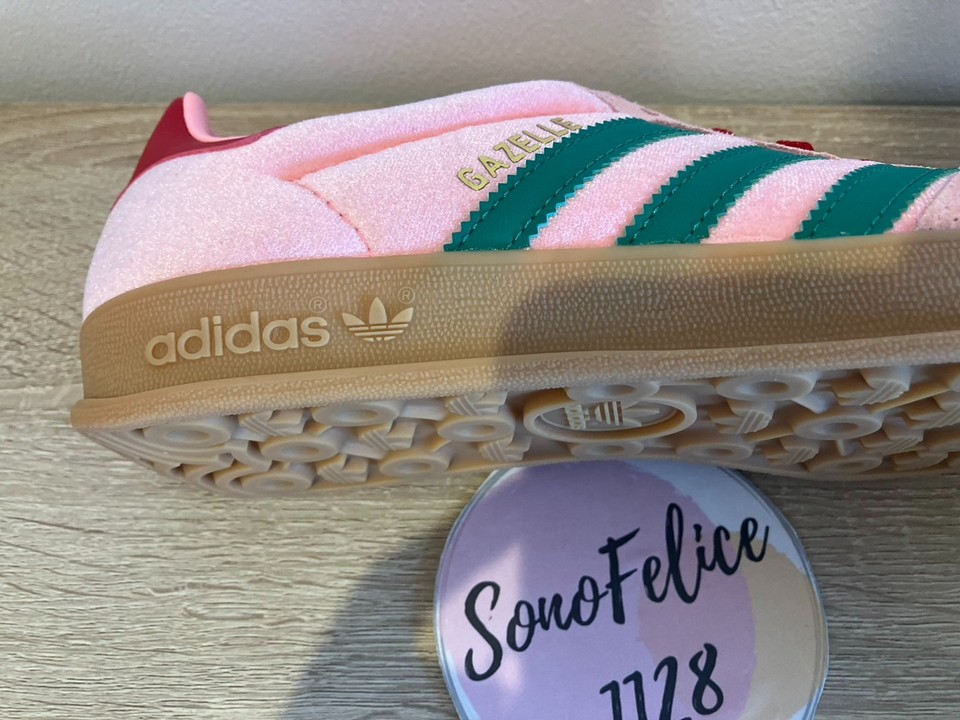 Adidas Originals Gazelle Indoor JI2713 Official Women’s Shoes Green ...