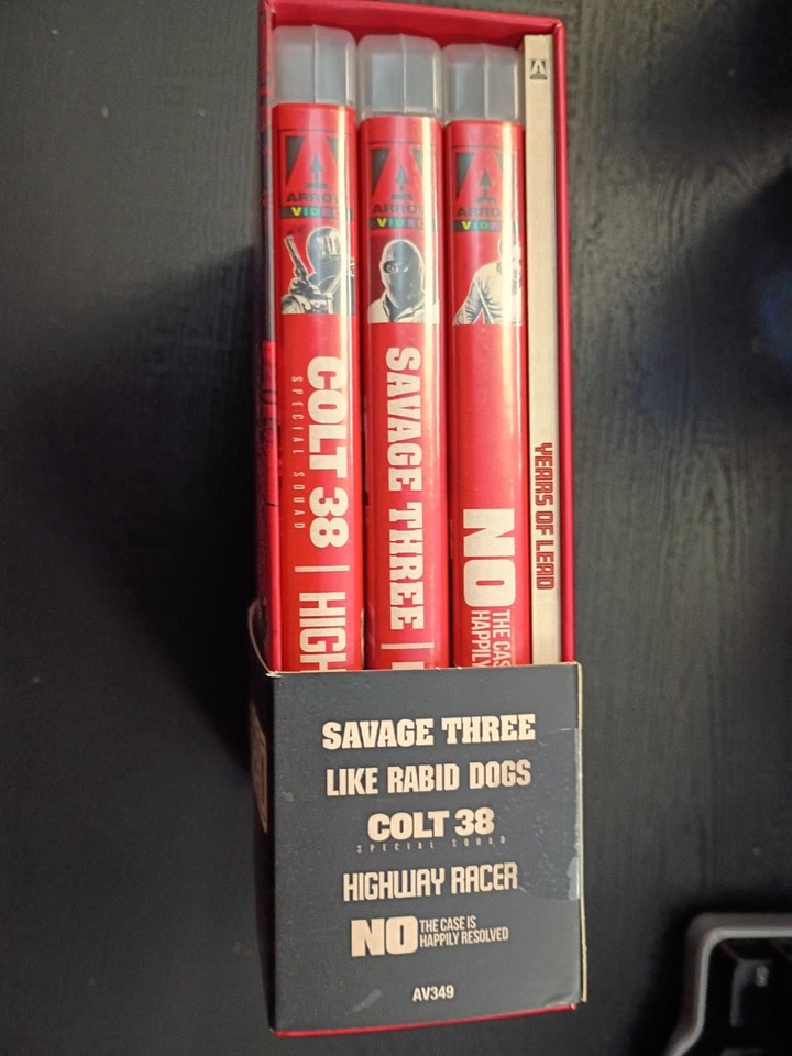 Years of Lead: Five Classic Italian Crime Thrillers 1973-1977 Blu-ray ...