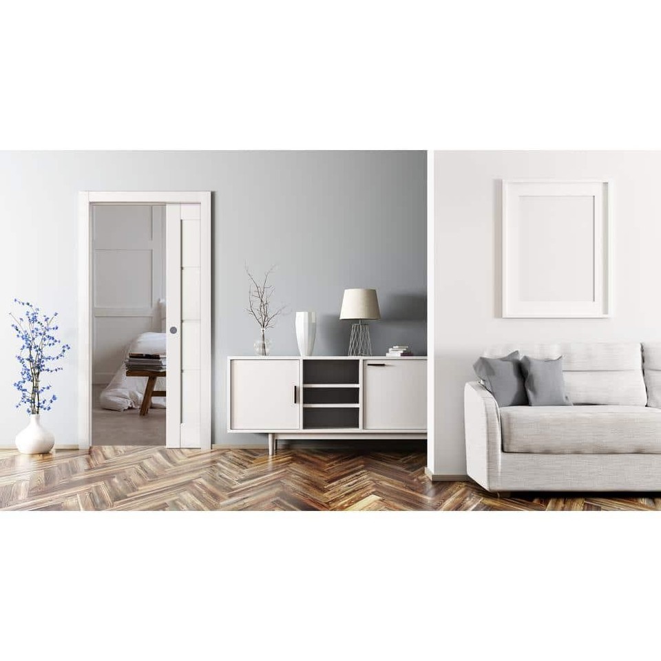 Rocket Door Frames 32 in. x 80 in. Single Pocket Steel System Assembly ...