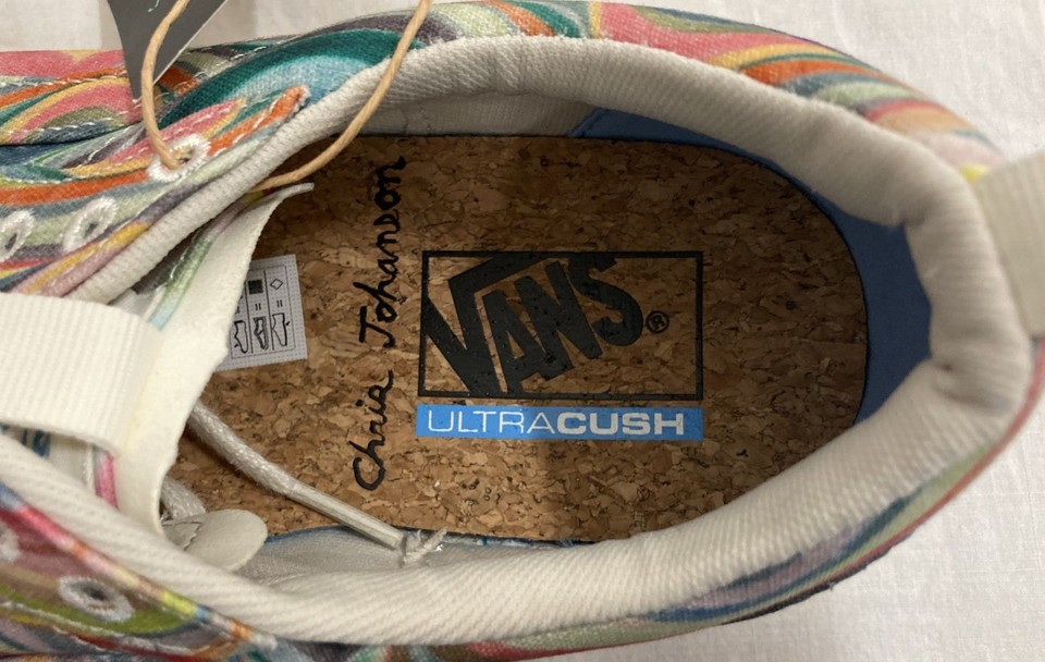 Mens BNIB VANS ultra cush multicoloured shoes damaged box size 11 - CG ...