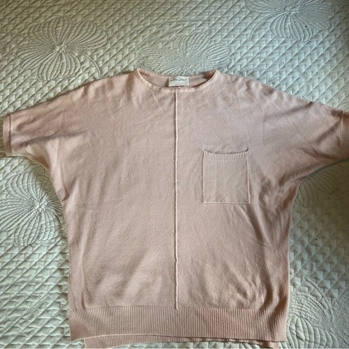 Allie Rose Blush Pink Soft Knit Sweater | Size Small | eBay