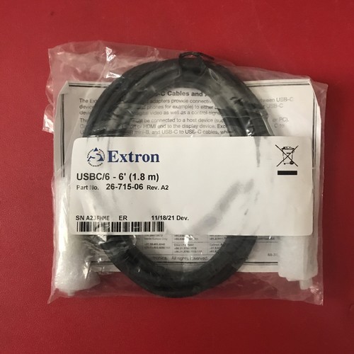Extron USBC/6-6' (1.8 m) 26-715-06 | eBay