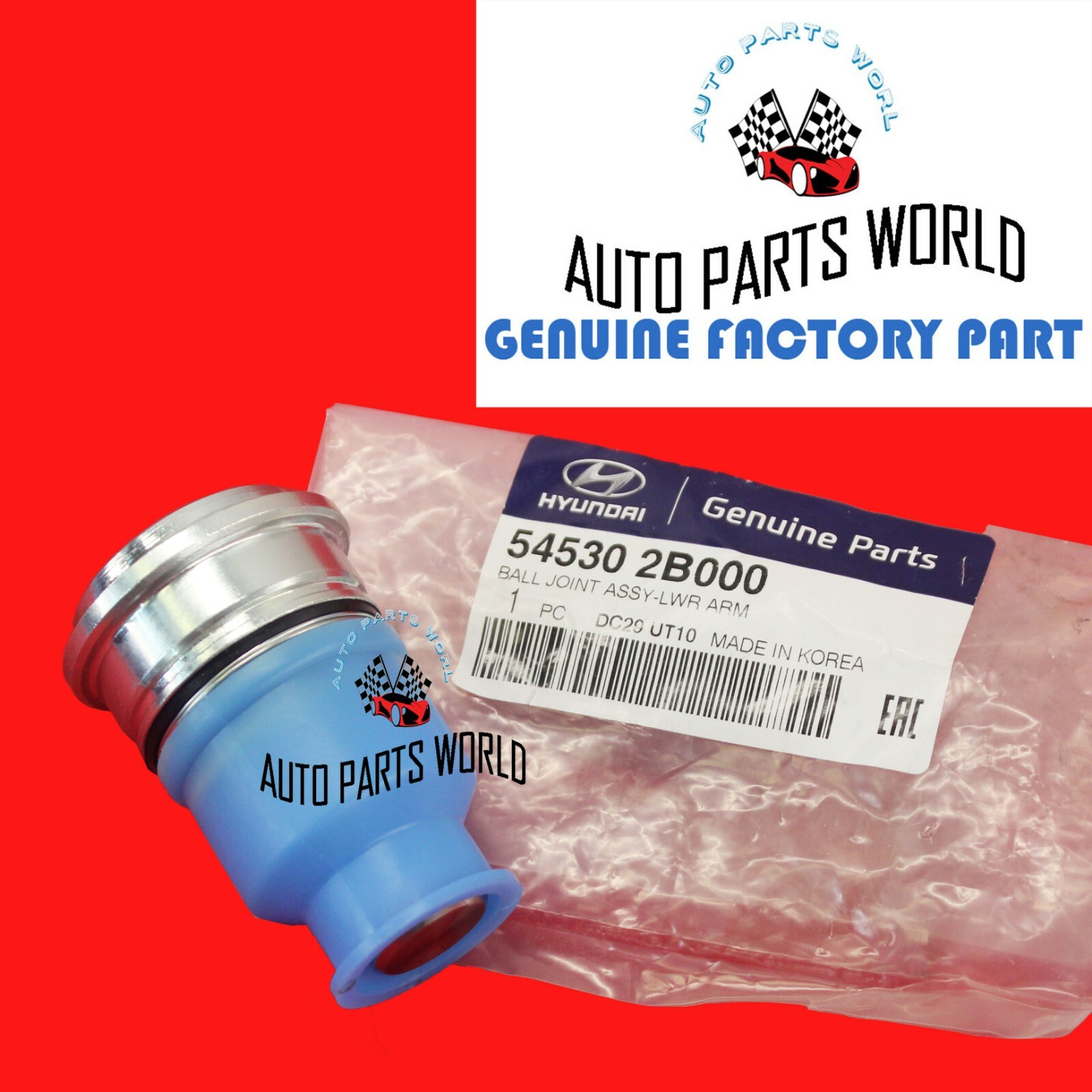 GENUINE OEM HYUNDAI SANTA FE KIA SORENTO FRONT LOWER ARM BALL JOINT ...