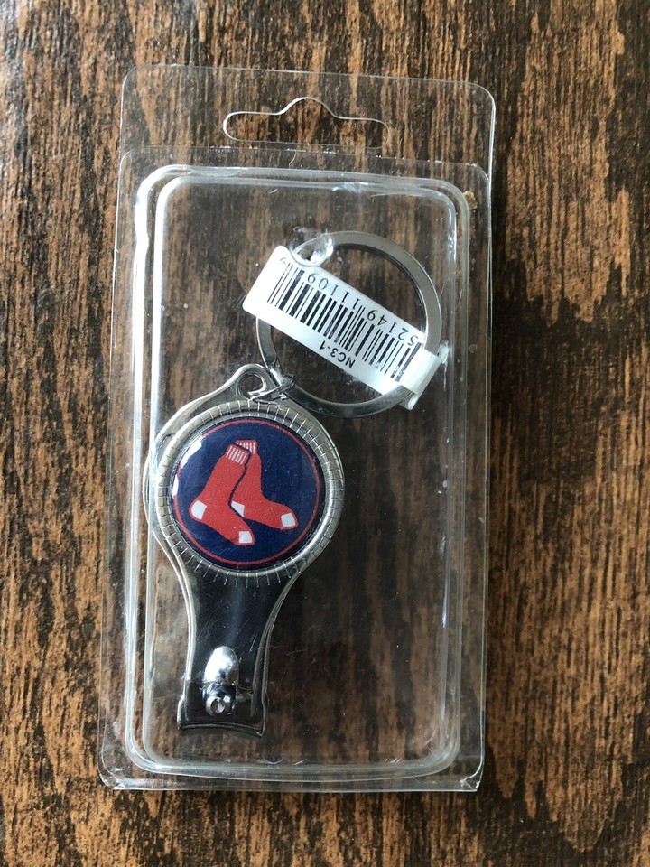 Boston Red Sox 3-IN-1 Keychain Nail Clipper Bottle Opener MLB License ...