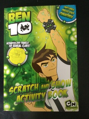 Ben 10 Scratch and Show Activity Book | eBay Australia