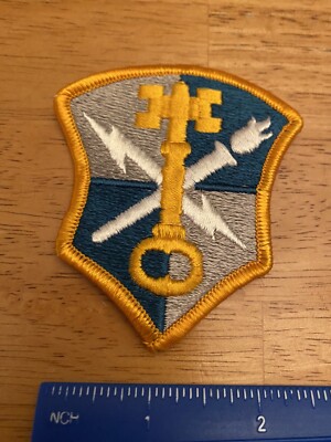 US Army Intelligence And Security Command Subdued Patch Full Color Key INV5360 | eBay
