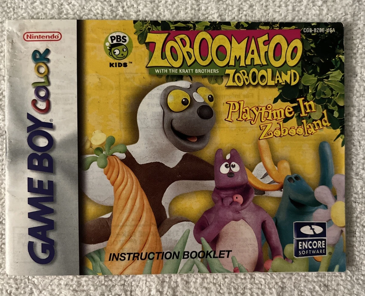 Zoboomafoo Game