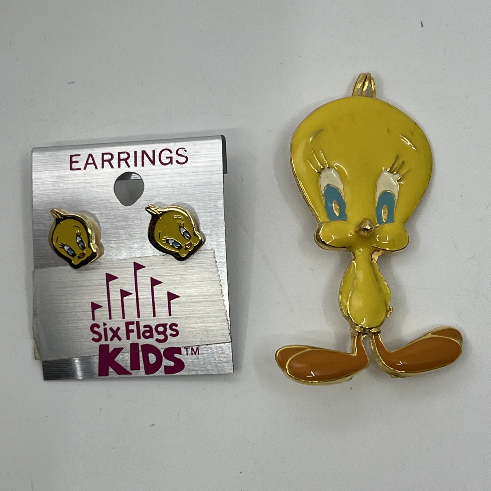 Vintage Estate 1996 Warner Bros. Starling Enamel Tweety Bird Pin ...