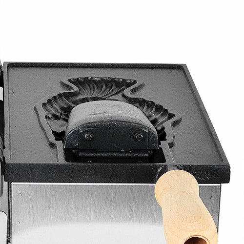 Open Mouth Fish Taiyaki Waffle Machine Maker Ice Cream Cone Commercial ...