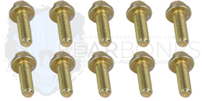 Flanged M8 X 25 Bolts X10 Various Land Rover Uses for All Vehicles ...