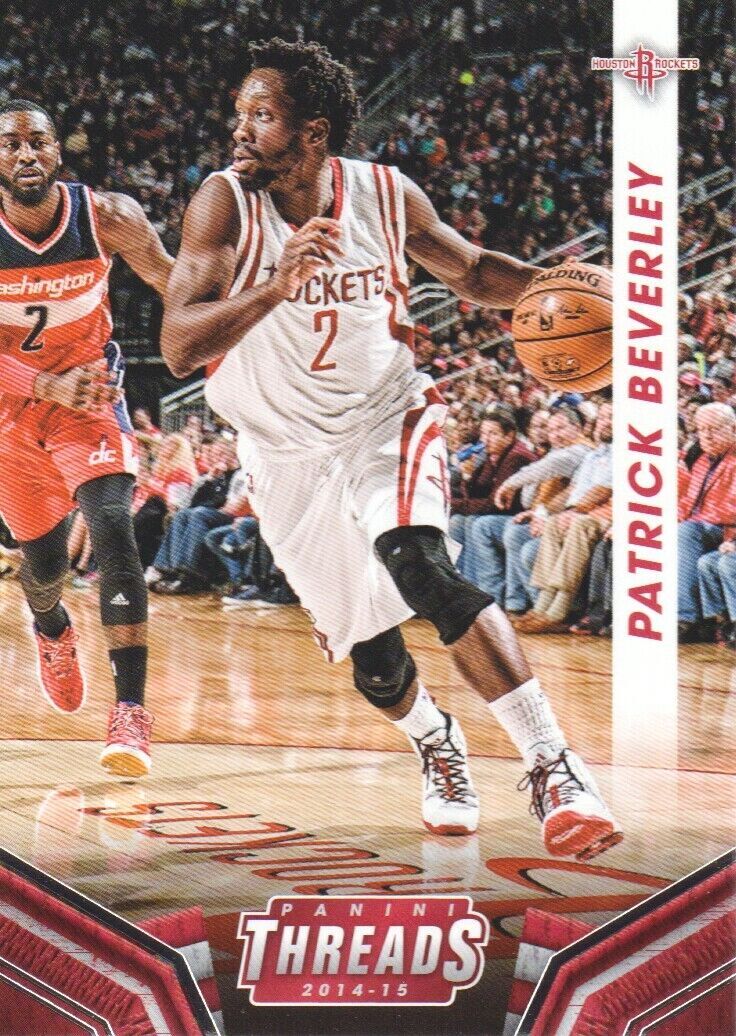 2014-15 Panini Threads #152 Patrick Beverley Houston Rockets | eBay