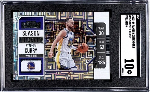 Stephen Curry Ticket Photo Variation 2023-24 Panini Contenders ...