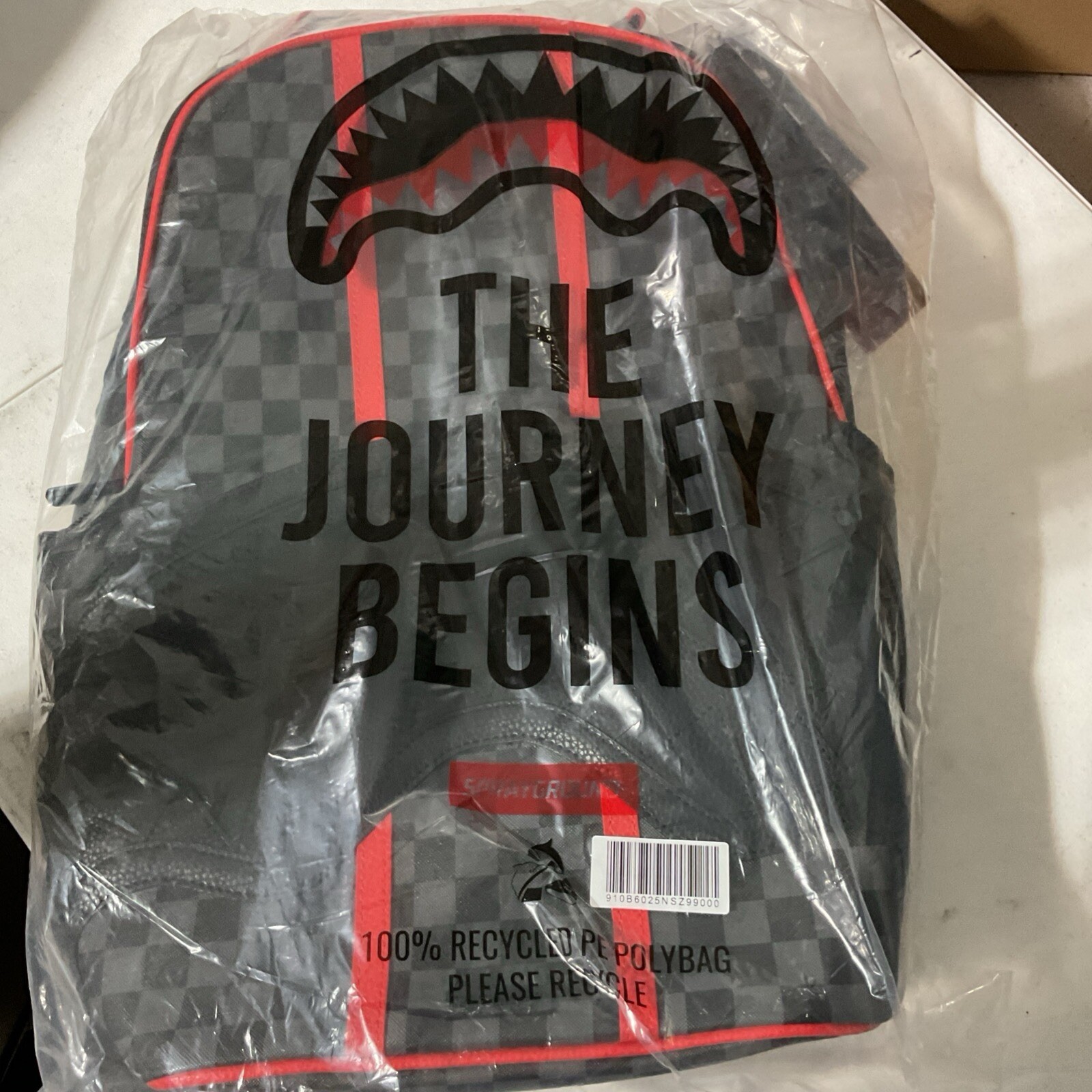 Authentic Sprayground Monaco Shark Club The Journey Begins Limited Ed ...