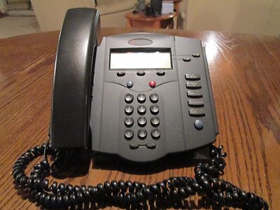 Polycom Soundpoint IP 301 SIP VoIP Phone - 2 lines-No power supply ...