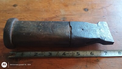 ANTIQUE TURPENTINE BARREL RING TOOL wood handle 7 3/8 inch | eBay