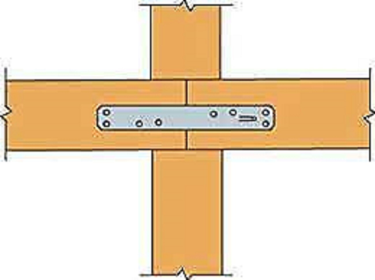 Simpson Strong Tie Strap 9in X 1 1/4in St9 Galvanized Steel Ner 413 for ...