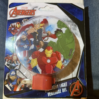 Marvel AVENGERS LED Night Light In Wall Plug New | eBay