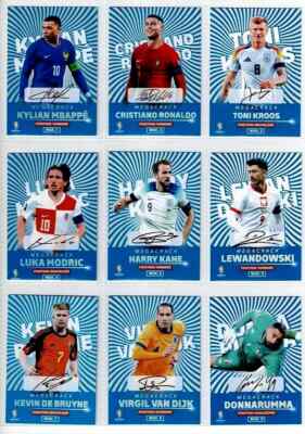 UEFA EURO 2024 GERMANY EF Cards Full Set 369/369 CR7 Mbappe Kroos ...
