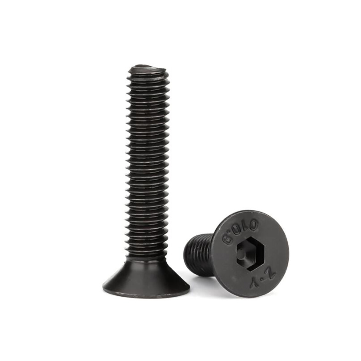M1.6 - M20 Countersunk Socket Cap Screw 10.9 High Tensile Flat Head ...