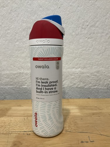 Owala Special Edition 24oz Stainless Steel FreeSip Water Bottle Red ...