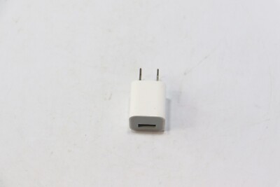 Apple 5v USB Wall Charger Cube Power Adapter for iPhone Glossy White ...